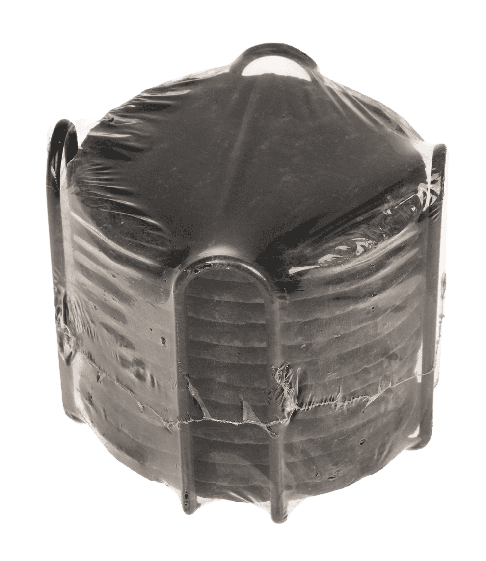 Slate coaster, with laser printing, – Out of the Blue